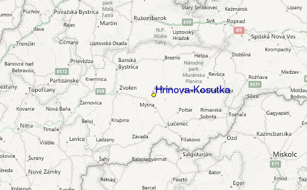 Hrinova/Kosutka Información del Ski Resort,condiciones de nieve,Hrinova ...